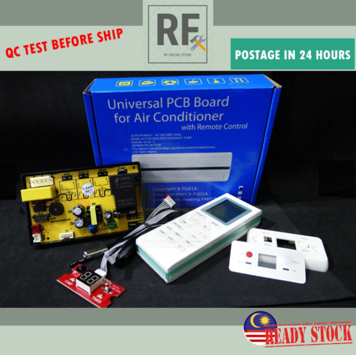 UNIVERSAL MODIFY PCB BOARD FOR AIR CONDITIONER WITH REMOTE CONTROL ...