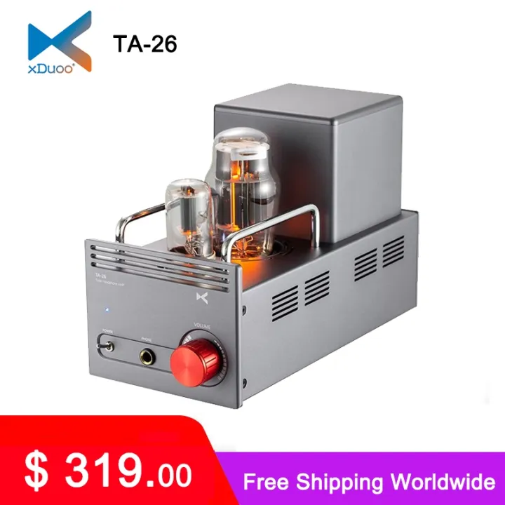 XDUOO TA-26 Headphone Amplifier High Performance Tube Amplifier Adopt 6N8P 6N5P Tube AMP ...