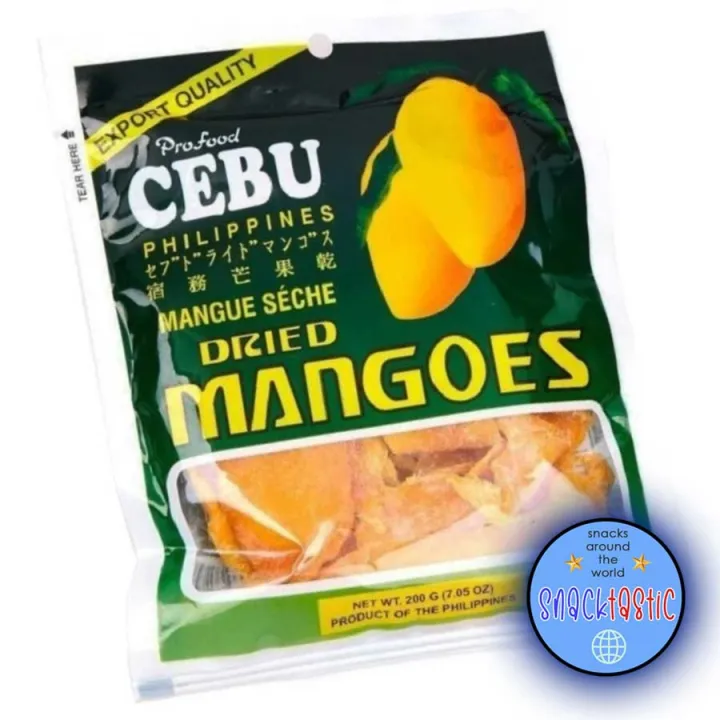 Profood Cebu Sliced Dried Mangoes 200g | Lazada PH