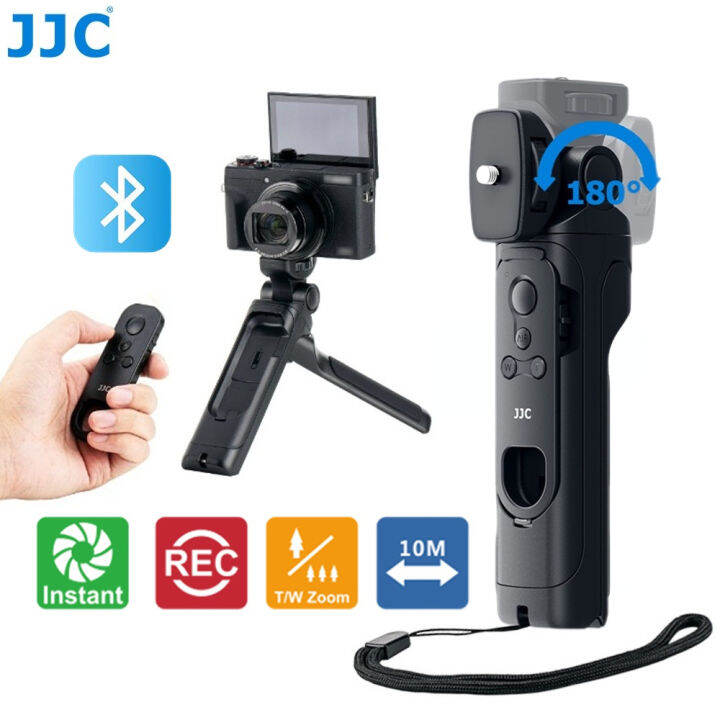 JJC TP-C1 Bluetooth Mini Tripod Grip with Wireless Remote Control Shutter Release HG-100TBR for ...