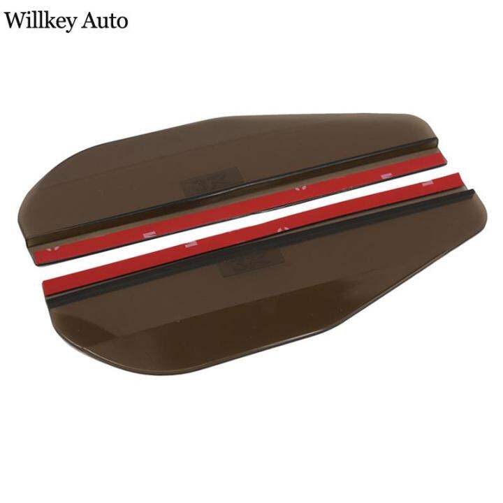 Car Rearview Mirror Rain Shield 1 Pair Self-adhesive Car Mirror Rain ...