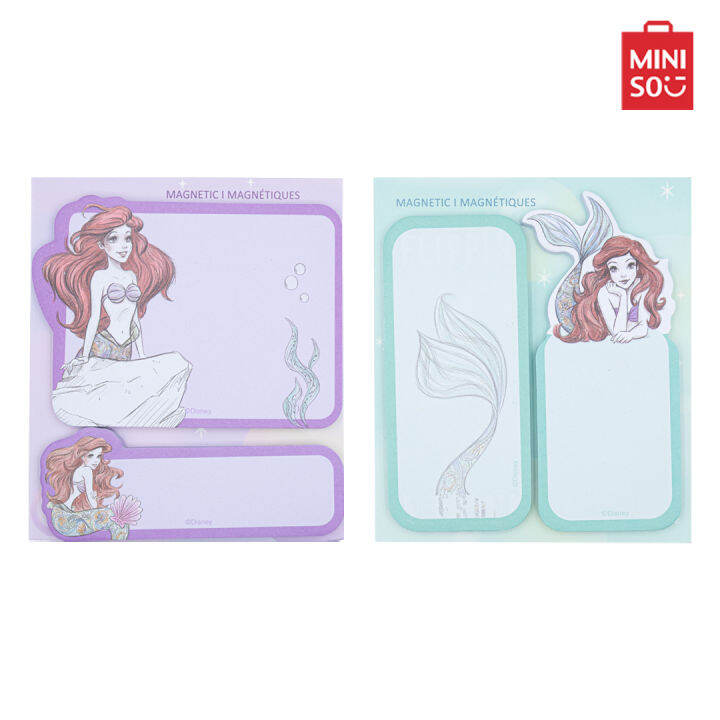 MINISO กระดาษโน๊ต คอลเลคชั่น Disney The Little Mermaid | Lazada.co.th