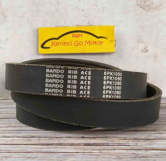 BANDO VAN BELT 6PK 1060 RIB BELT TALI KIPAS 6PK-1060 FAN BELT ALUR | Lazada Indonesia