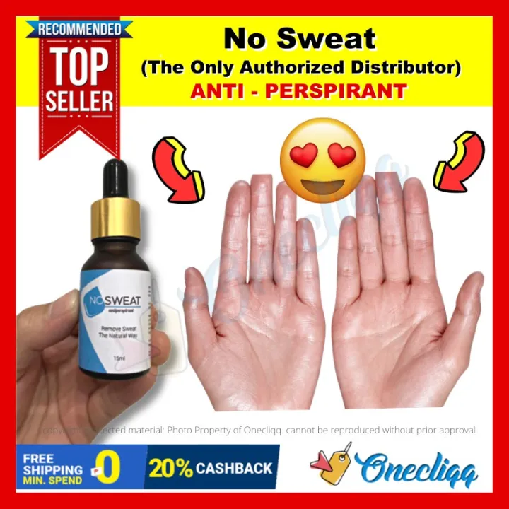 Best Selling Organic Sweat Remover No Sweat Anti Perspirant Say Goodbye ...
