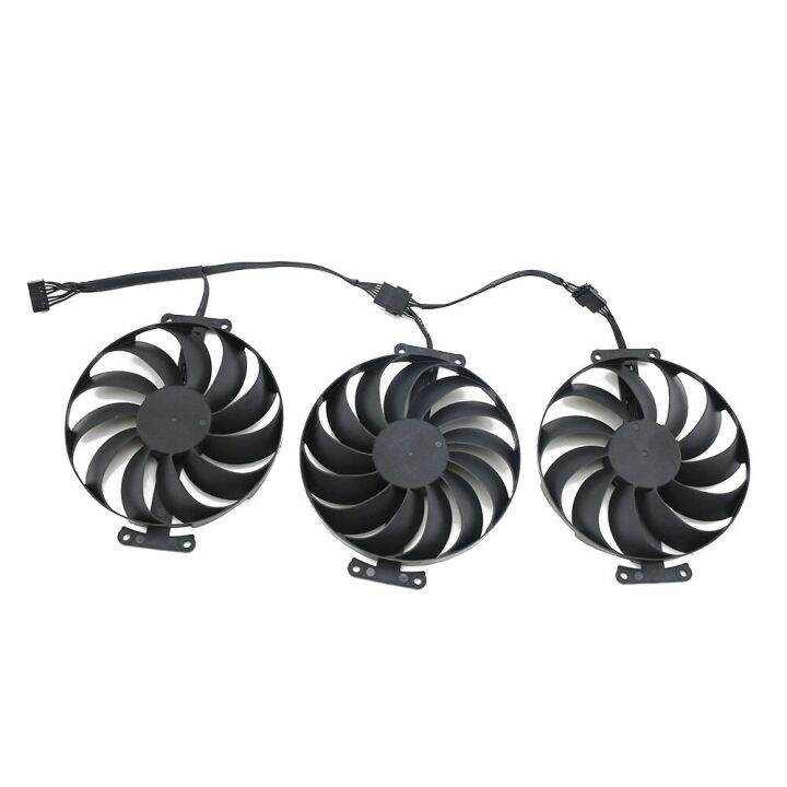 95mm T129215SU 12V 0.5A 7Pin Graphic Card Cooler Fans For ASUS ROG STRIX OC GeForce RTX 3060 Ti ...