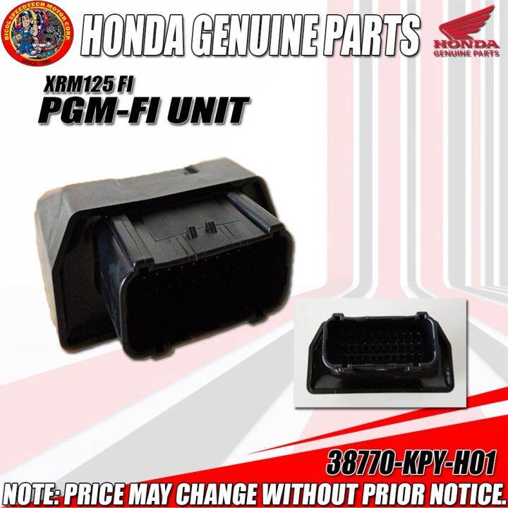 XRM125 FI PGM-FI UNIT (HPI) (Genuine: 38770-KPY-H01) | Lazada PH