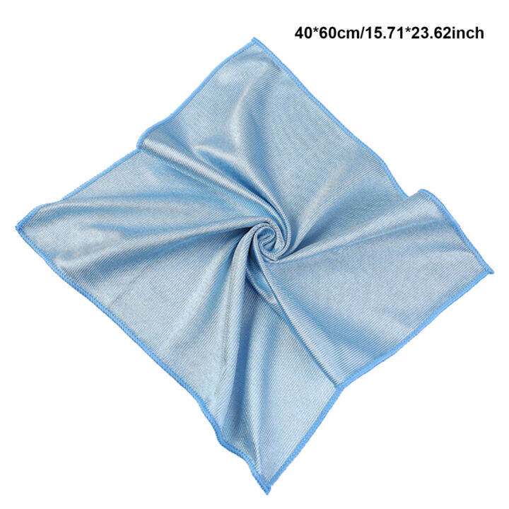 Microfiber Glass Cleaning Towel No Trace No Lint Rag Mirror Cleaning ...