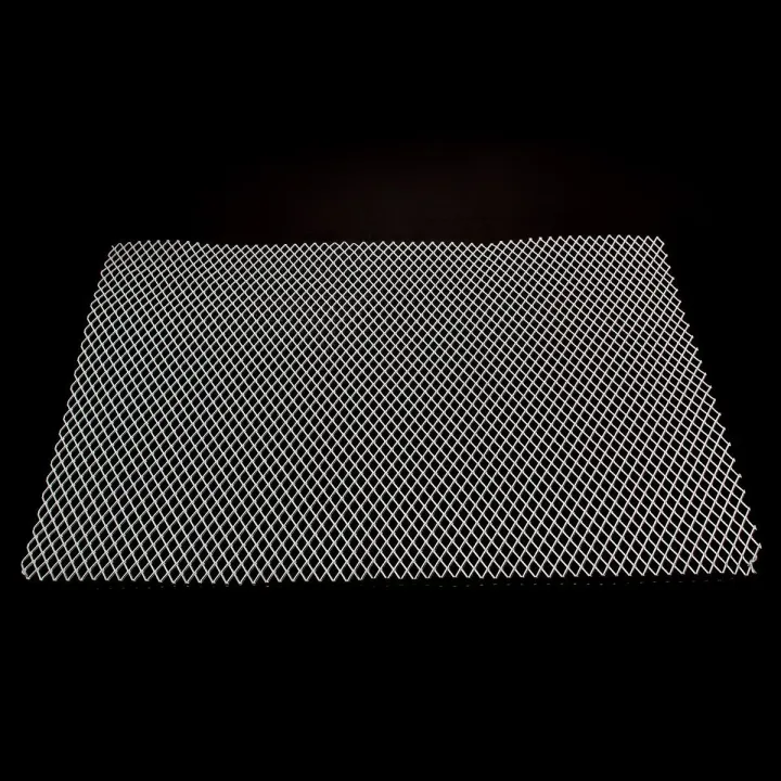 10 x 5mm Expanded Metal Raised 304 Stainless Steel A5 A4 Silver Sheets ...