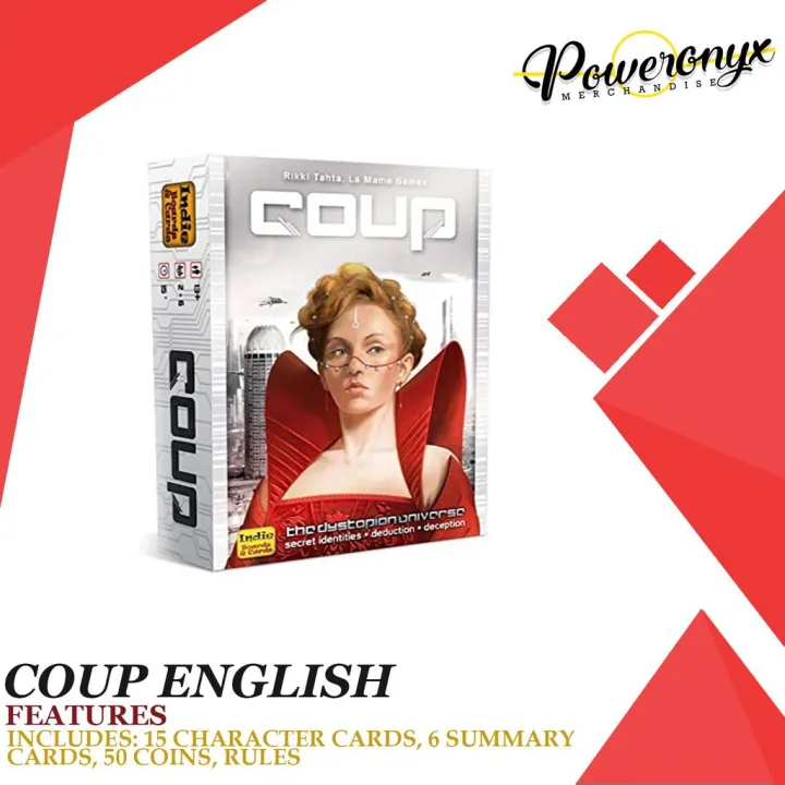 Coup Card Game English Version | Lazada PH