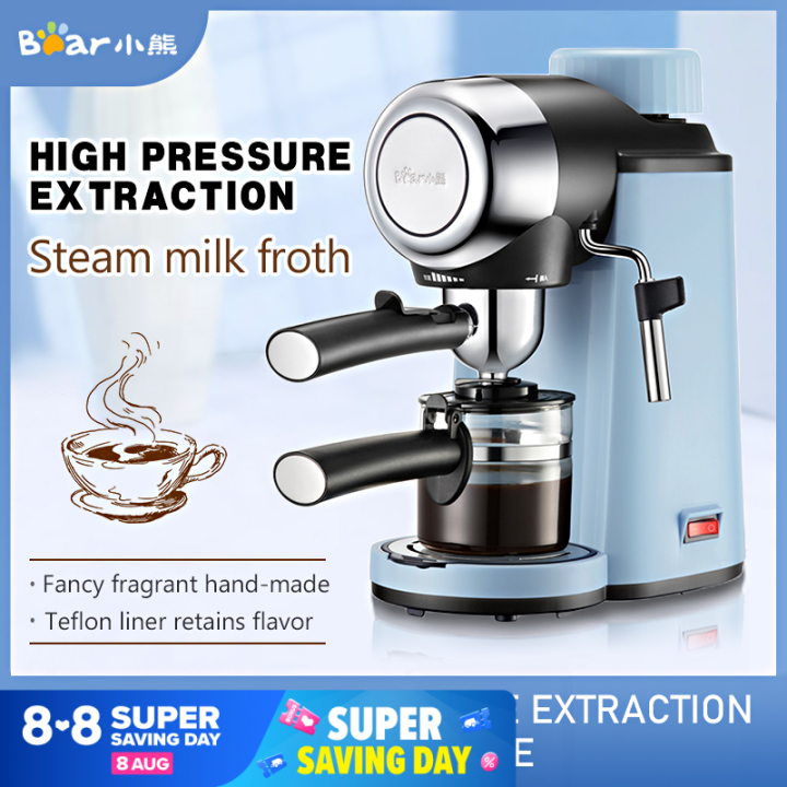 【Philippines Spot】Bear Coffee Machine High-pressure Extraction Double ...