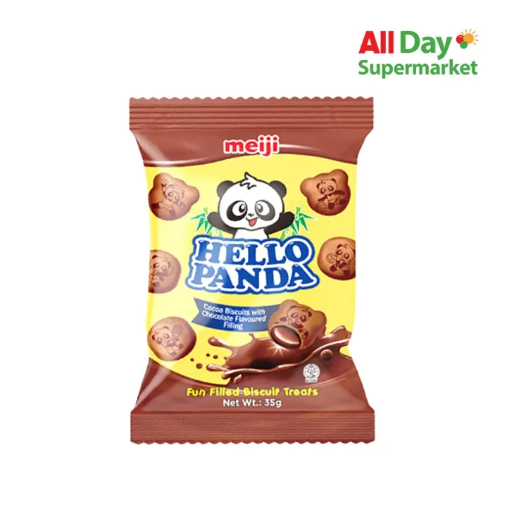 Meiji Hello Panda Foil Double Chocolate 35G | Lazada PH