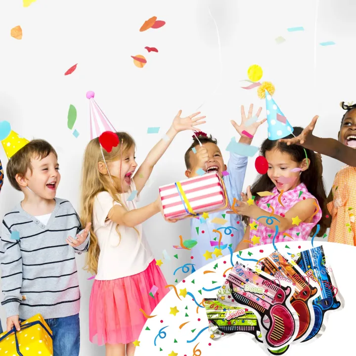 New Party Supplies Birthday Streamers & Confetti Fireworks Launcher ...