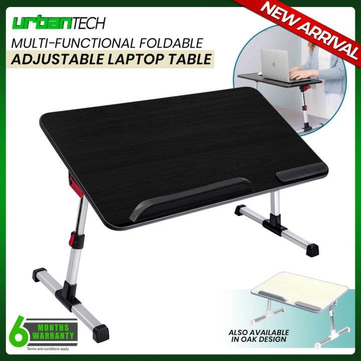 SAIJI Adjustable Laptop Stand Table Folding Desk Stand for Laptop ...