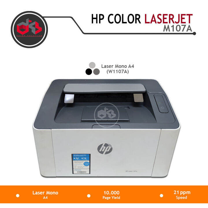 Printer HP LaserJet 107a Monochrome/BW A4 | Lazada Indonesia