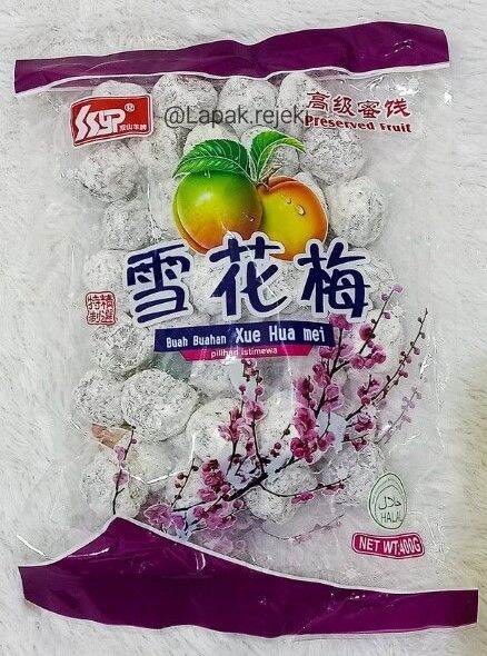 Manisan Buah Buahan Xue Hua Mei | 雪花梅 400g | Lazada