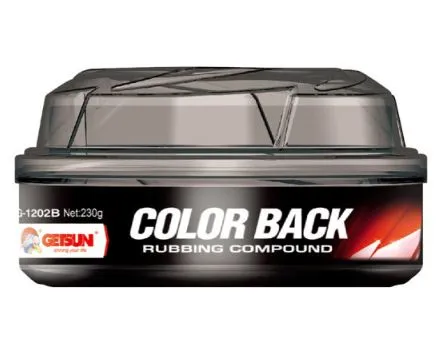 Getsun High Quality Color Back Rubbing Compound Car Wax with Free Foam ...