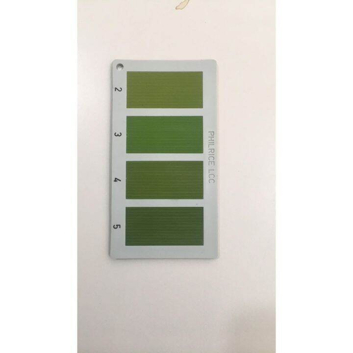 PhilRice LCC leaf color chart ruler | Lazada PH