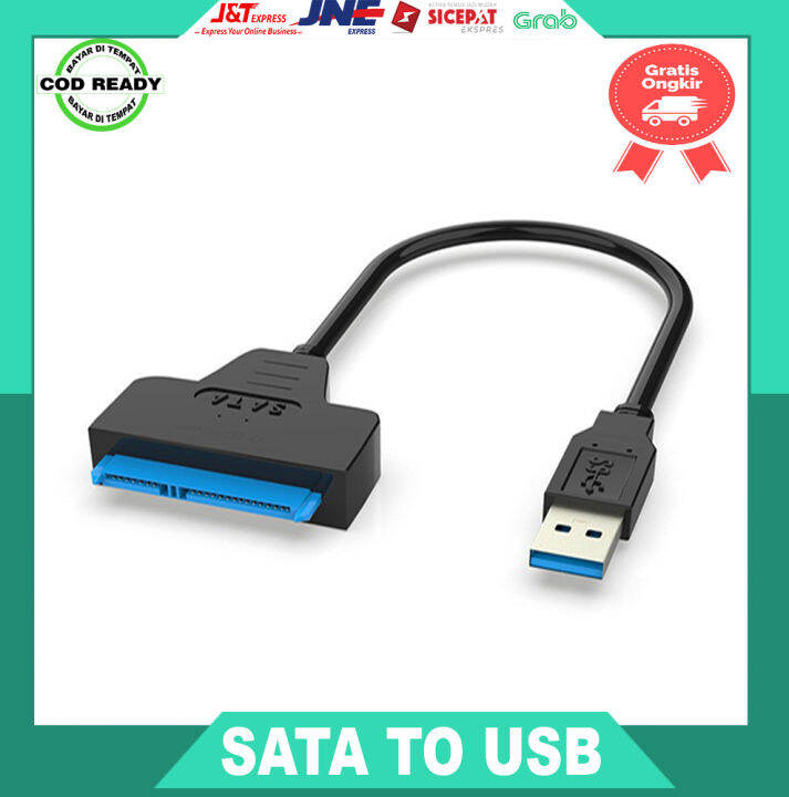 Kabel Converter SATA to USB / Konverter Harddisk ke USB | Lazada Indonesia