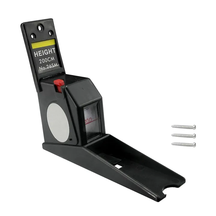 2m Stadiometer Wall Mounted Height Meter Growth Ruler Home Use Adult ...