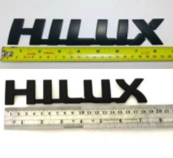 Toyota HILUX Black Emblem LOGO | Lazada
