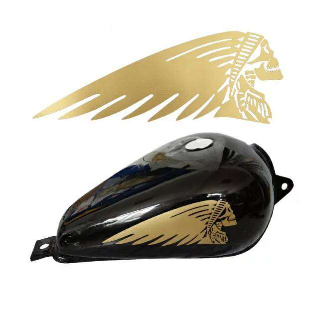 Sticker cutting motor harley untuk tanki indian keren | Lazada Indonesia