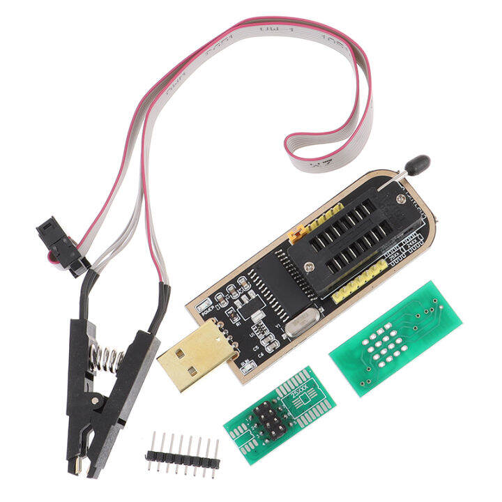 CH341A 24 25 Series EEPROM Flash BIOS USB Programmer Module + SOIC8 ...