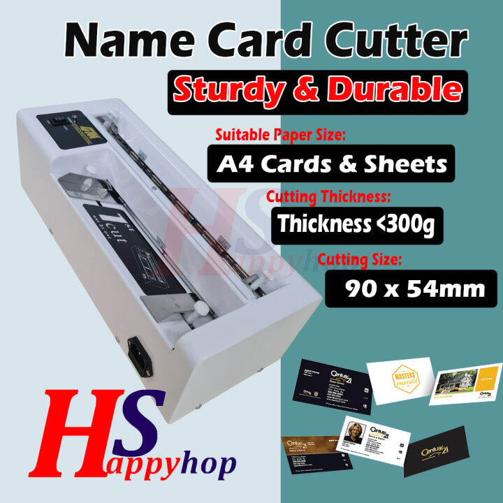 GM Automatic Name Card Cutter , Mesin Memotong Name Card A4 | Lazada