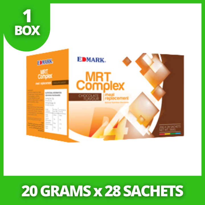 EDMARK MRT Complex Meal Replacement Therapy Drink 20 grams x 28 Sachets ...