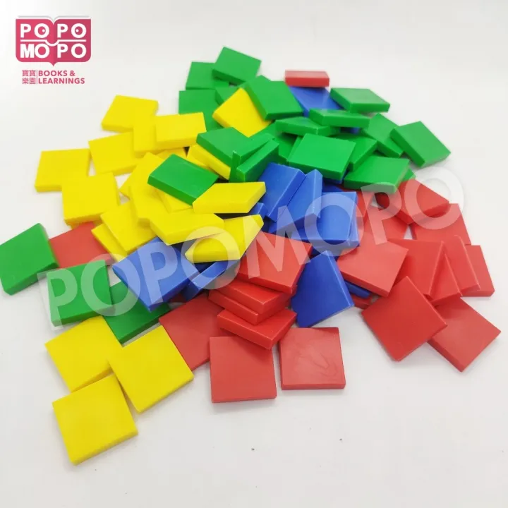 USL Thick Square colored tile counters (100pcs) | Lazada PH
