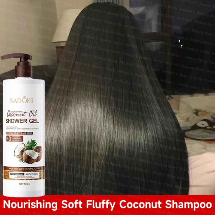 Oil Control Shampoo Repair Smooth Coconut Shampoo Oil Control Shampoo Fluffy Anti-Dandruff Anti ...