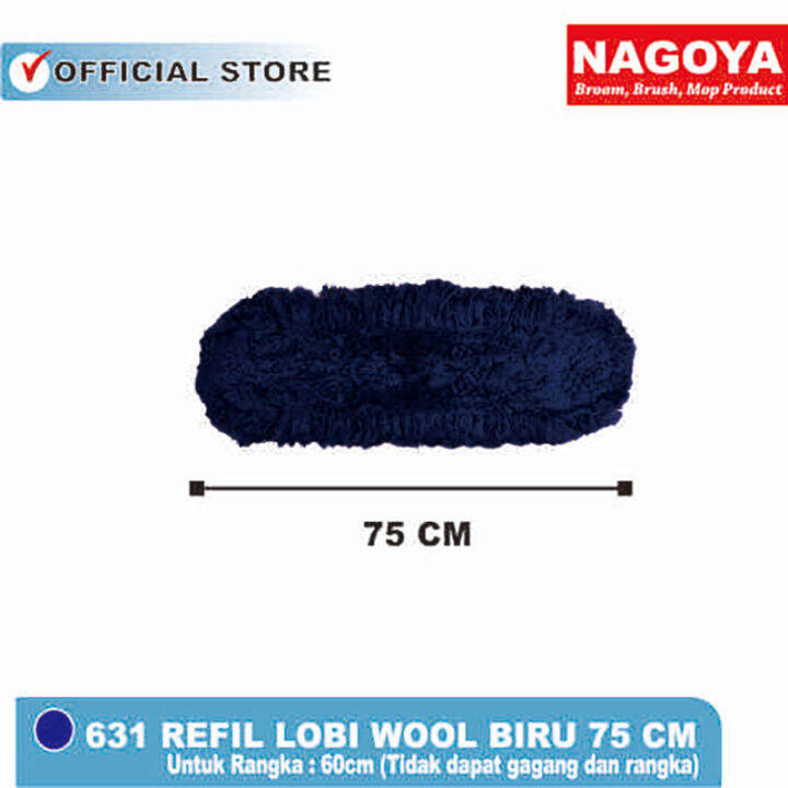 NAGOYA Pel Refill Lobi Woll Biru Nagoya 75 cm | Lazada Indonesia