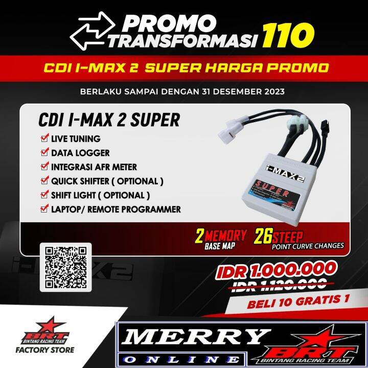 CDI BRT I-Max Imax I Max 2 Super HONDA TIGER DC / MEGA PRO NEW / CBR ...
