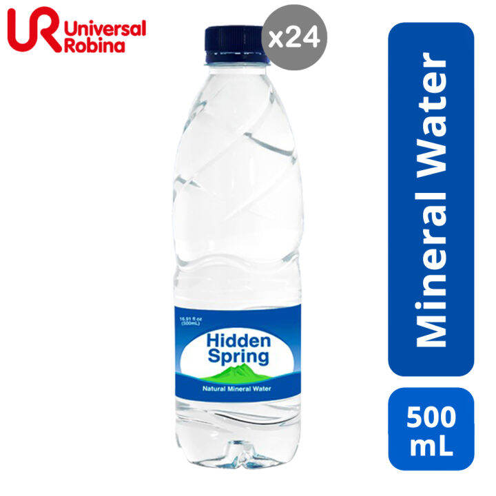 Hidden Spring 500ml x 24 - Natural Mineral Water - sold per box - 24 ...