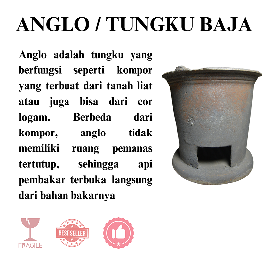 TUNGKU / ANGLO BAJA DIAMETER 20CM | Lazada Indonesia