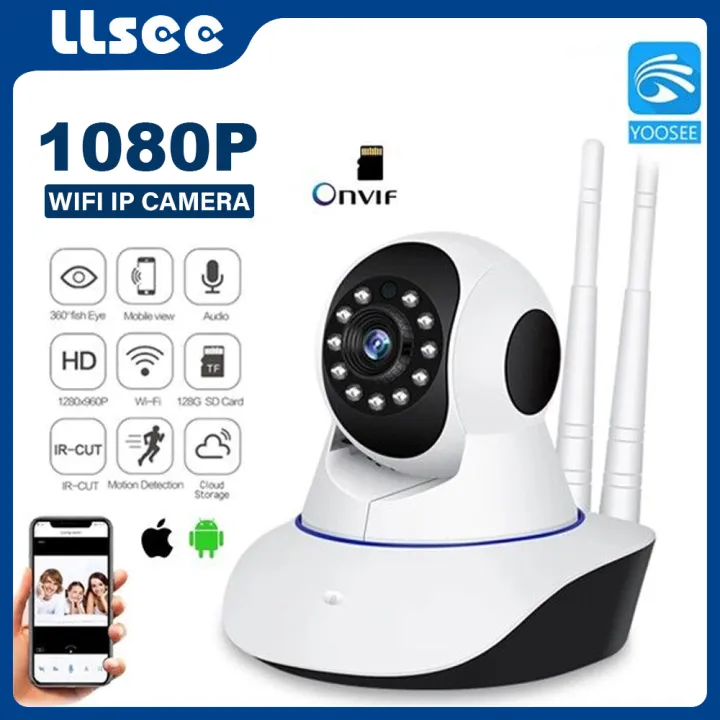 LLSEE Yoosee กล้องสมาร์ท WIFI,กล้อง IP SKONE CCTV เสาอากาศสามเสา ...
