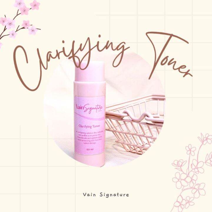 Clarifying Toner by Vain Signature | Lazada PH