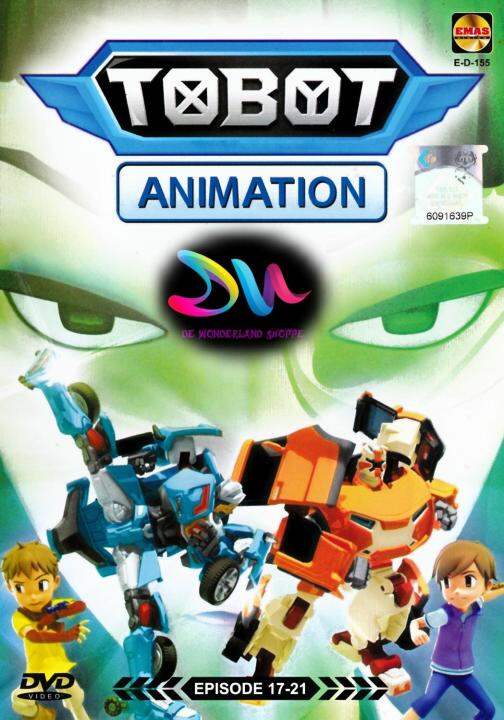 TOBOT ANIMATION EPISODE 17 - 21 ( DVD ) ANIME | Lazada