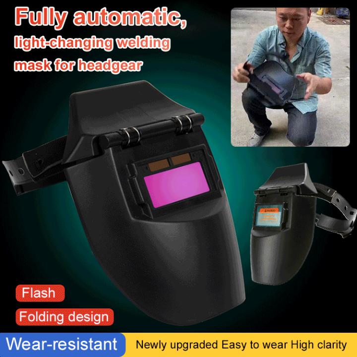 jieping Automatic welding helmet with color changing | Lazada.co.th