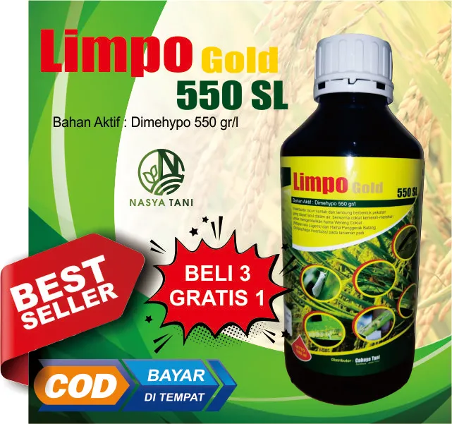 LIMPO GOLD 550SL 1liter INSEKTISIDA B.A DIMEHIPO PEMBASMI HAMA | Lazada ...