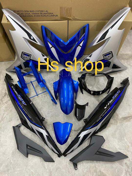 Yamaha Y15ZR Y15 V1 V2 Movistar model 2021 cover set body cover set free tampal body stripe body ...