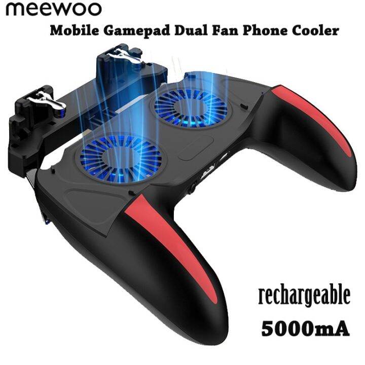 Meewoo 100% Original Game Controller with fan 5in1 Portable Game Grip ...