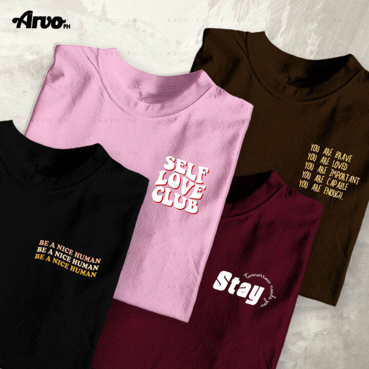 Statement Logo Tshirt 2023 | ARVO PH Statement & Graphic Tees | Lazada PH