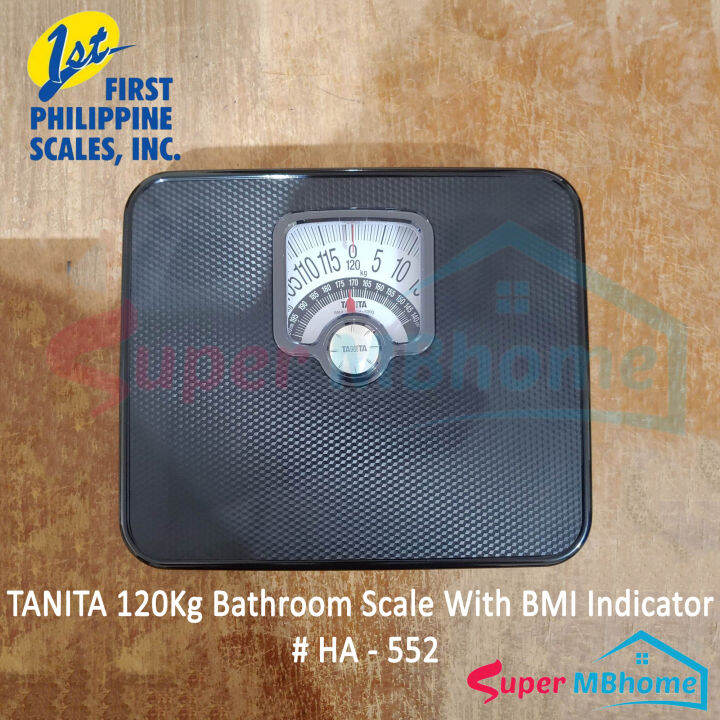 TANITA 120Kg Bathroom Scale With BMI Indicator #HA552 | Lazada PH