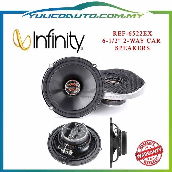 INFINITY REF 6522EX 6.5" SHALLOW MOUNT SPEAKERS | Lazada