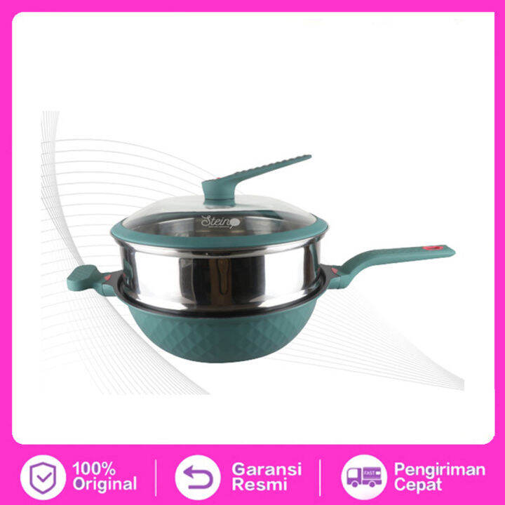 STEIN WOK PLATINUM PRESSURE COOKER - Hijau | Lazada Indonesia