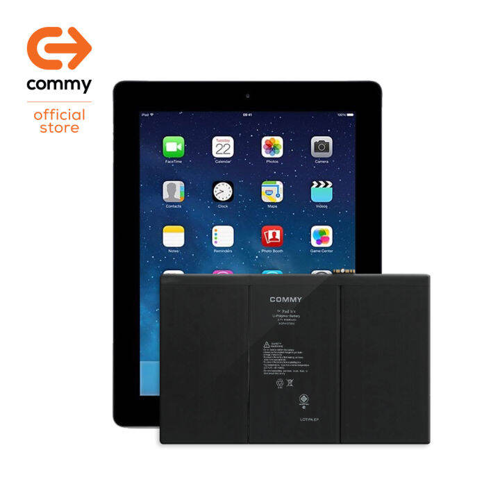 Commy แบตไอแพด 3/4 มี มอก. รับประกัน 1 ปี | Lazada.co.th