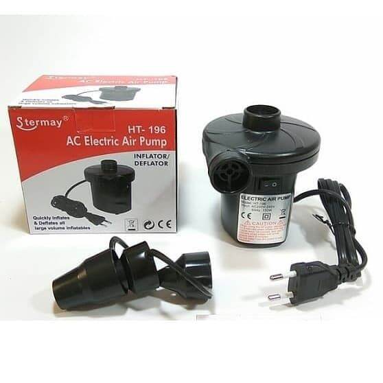 Pompa Angin Listrik Elektrik Stermay HT-196 Ban, Kasur Angin Pelampung | Lazada Indonesia