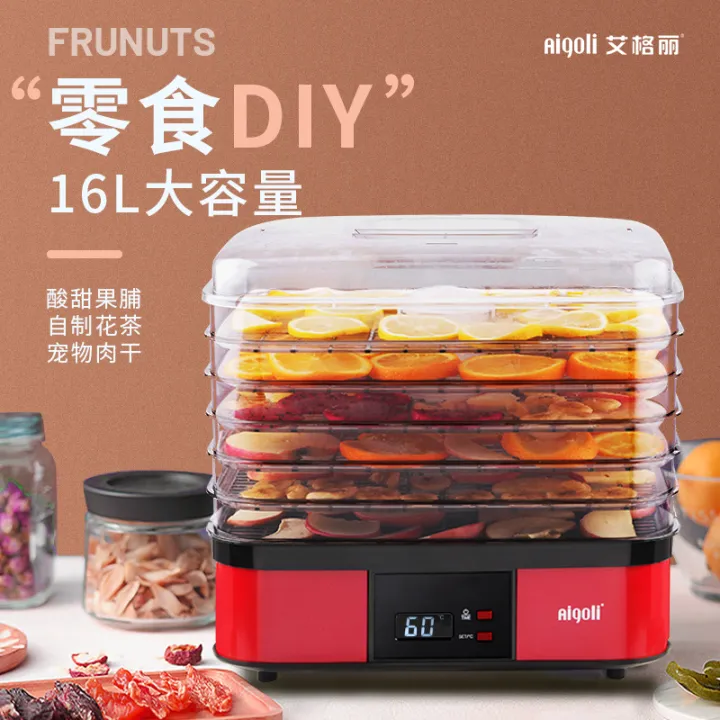 Food Dryer 6 Layers 16L Dried Fruit Machine Household Fruit | Lazada PH
