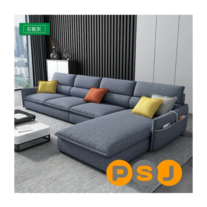 sofa letter l / sofa minimalis / sofa l / sofa l murah / sofa keluarga ...