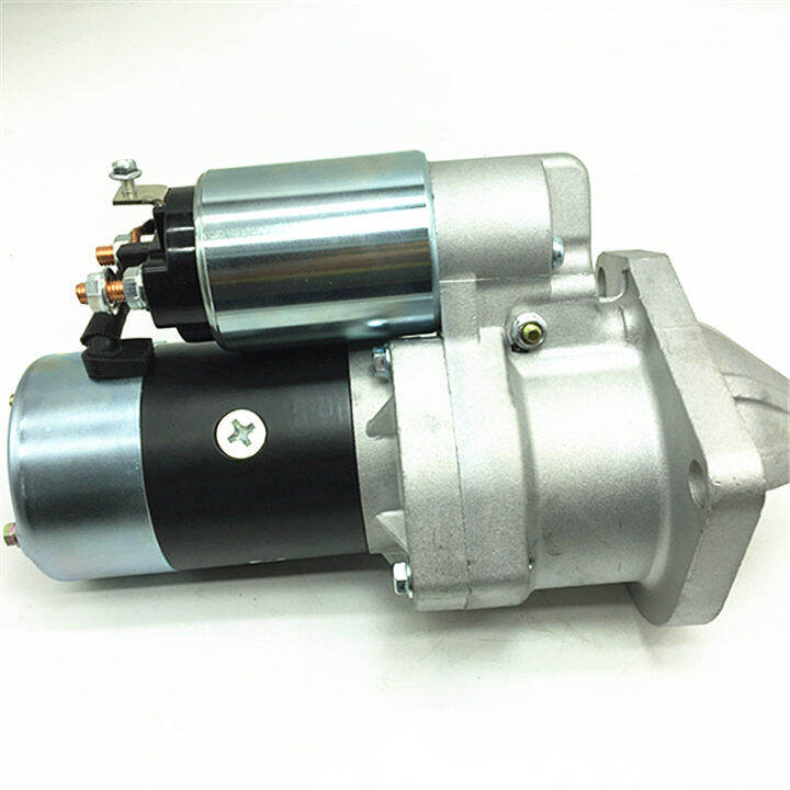 Isuzu 4JB1 engine starting motor / Kato HD307 / Sumitomo sh60 starting ...